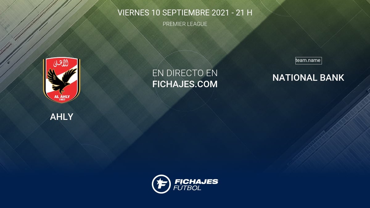 Resultados Ahly - National Bank (1-1) 25ª jornada de Premier League ...