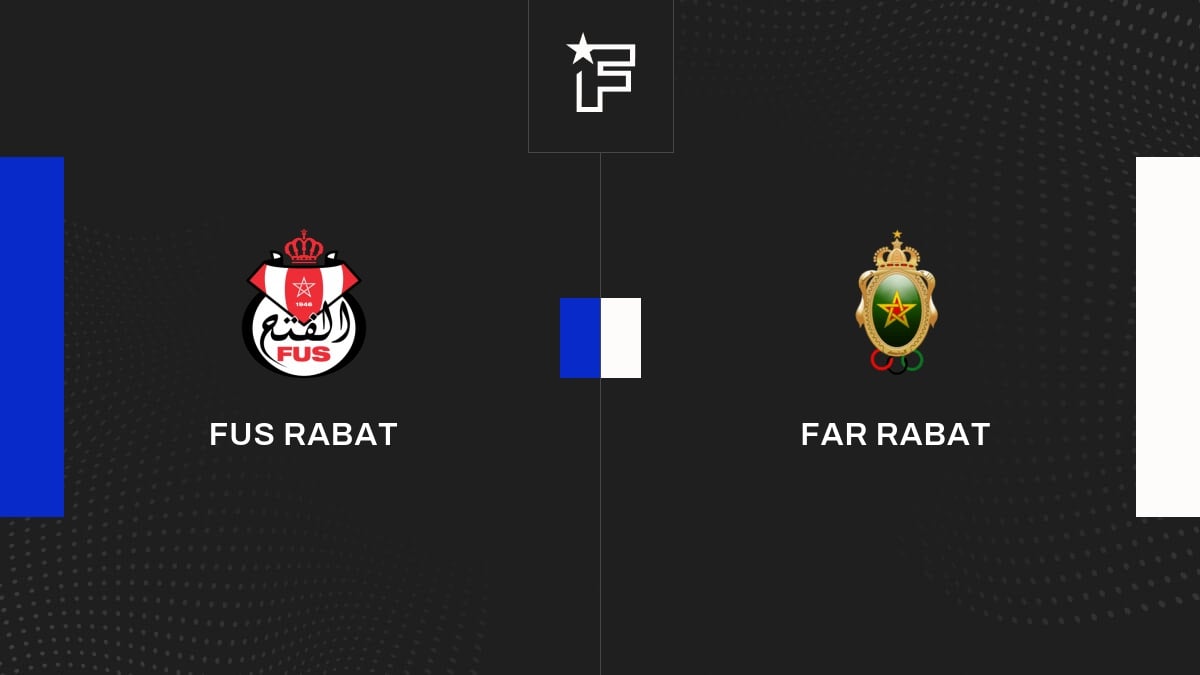 Resultados FUS Rabat - FAR Rabat (2-1) 21ª jornada de GNF 1 2024/2025 ...