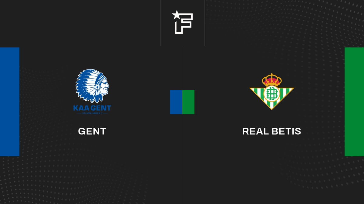 Resultados Gent - Real Betis (0-3) Ronda de Playoffs Eliminatorios de UEFA Europa Conference ...