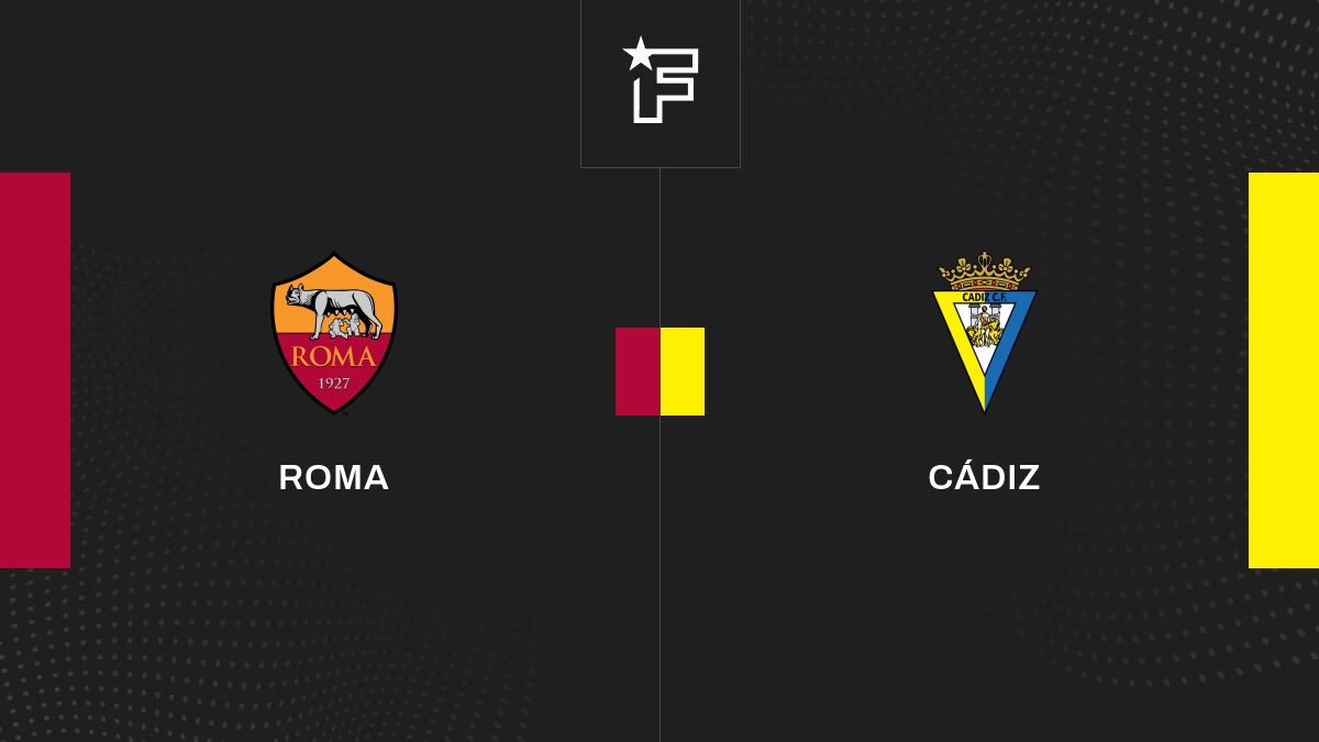 Resultados Roma - Cádiz (0-3) Amistosos de Clubes 1 de Clubes Amistosos ...