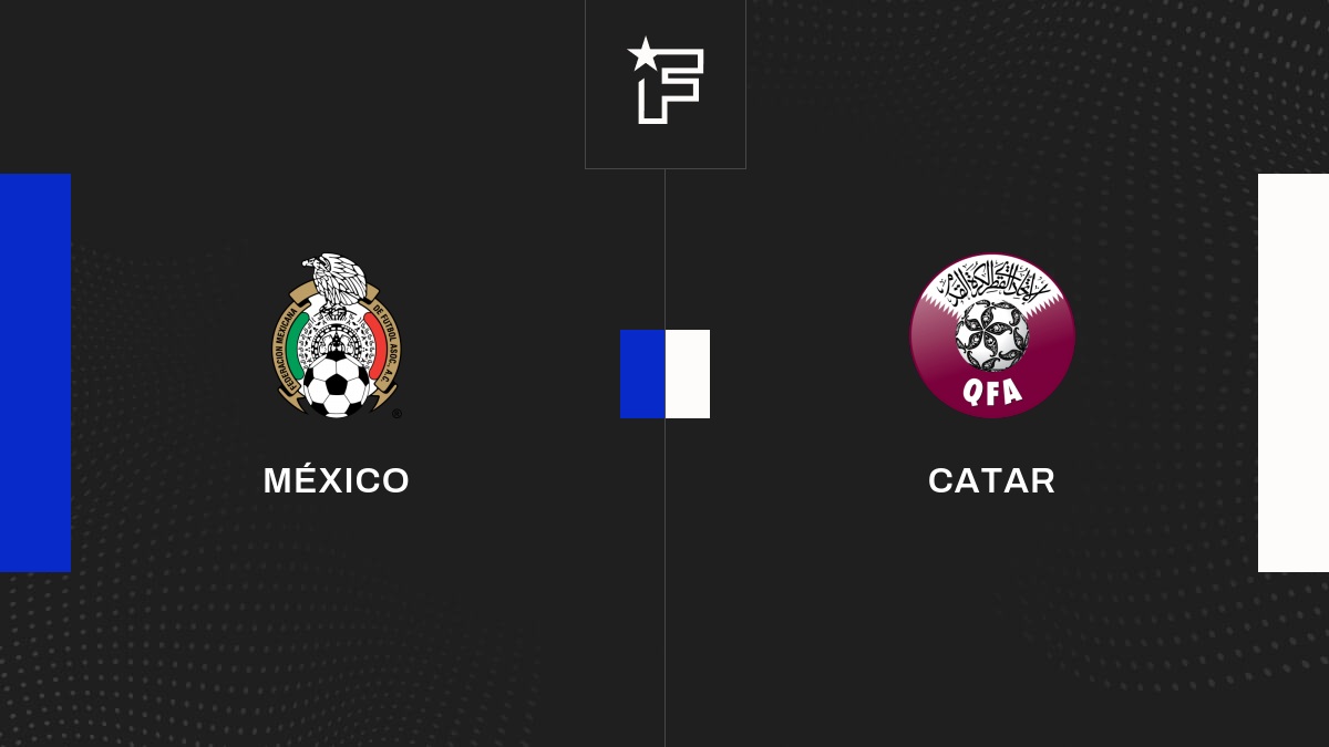 Resultados México - Catar (0-1) 3ª jornada de Copa Oro 2023 USA 03/07 ...