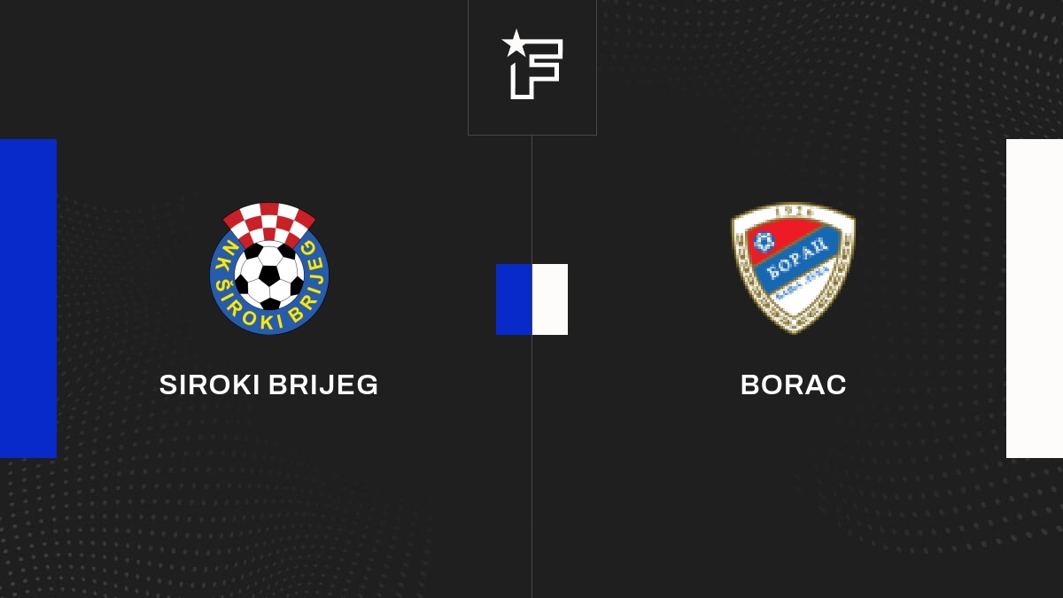 Siroki Brijeg vs Borac | Partido en Directo - primera jornada de ...