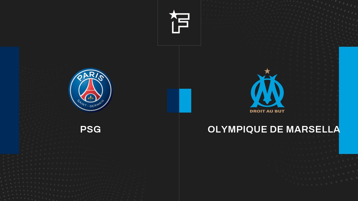 Resultados PSG - Olympique de Marsella (3-1) 26ª jornada de Ligue 1 2024/2025 16/03 - Resumen, Goles