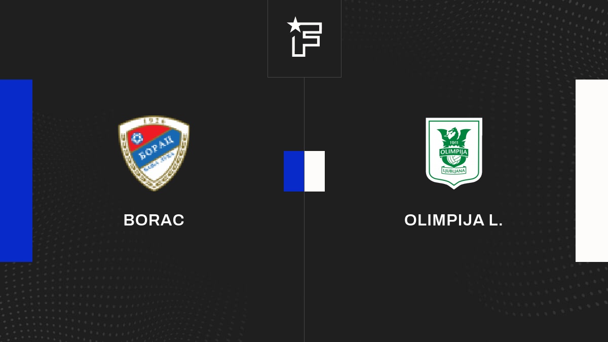 Resultados Borac - Olimpija L. (1-0) Ronda de Playoffs Eliminatorios de UEFA Europa Conference ...