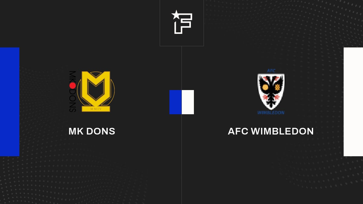 Resultados MK Dons - AFC Wimbledon (0-2) 1ra Ronda de Copa FA 2024/2025 03/11 - Resumen, Goles