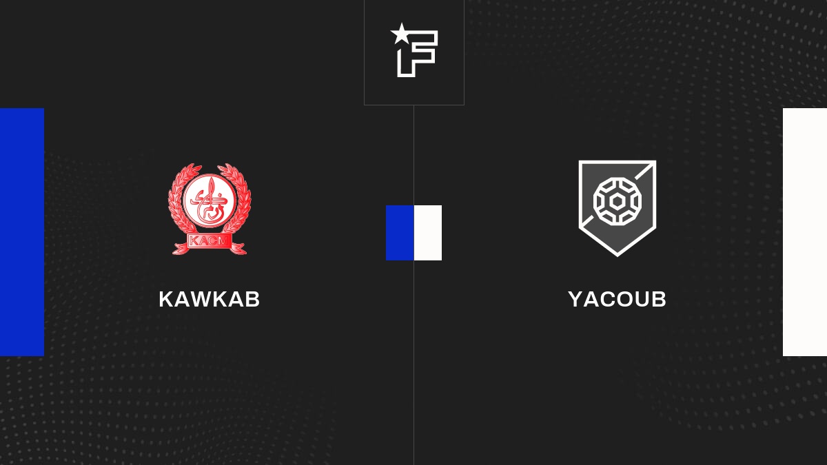 Resultados Kawkab - Yacoub (2-1) 5ª jornada de GNF 1 2025/2026 19/10 ...