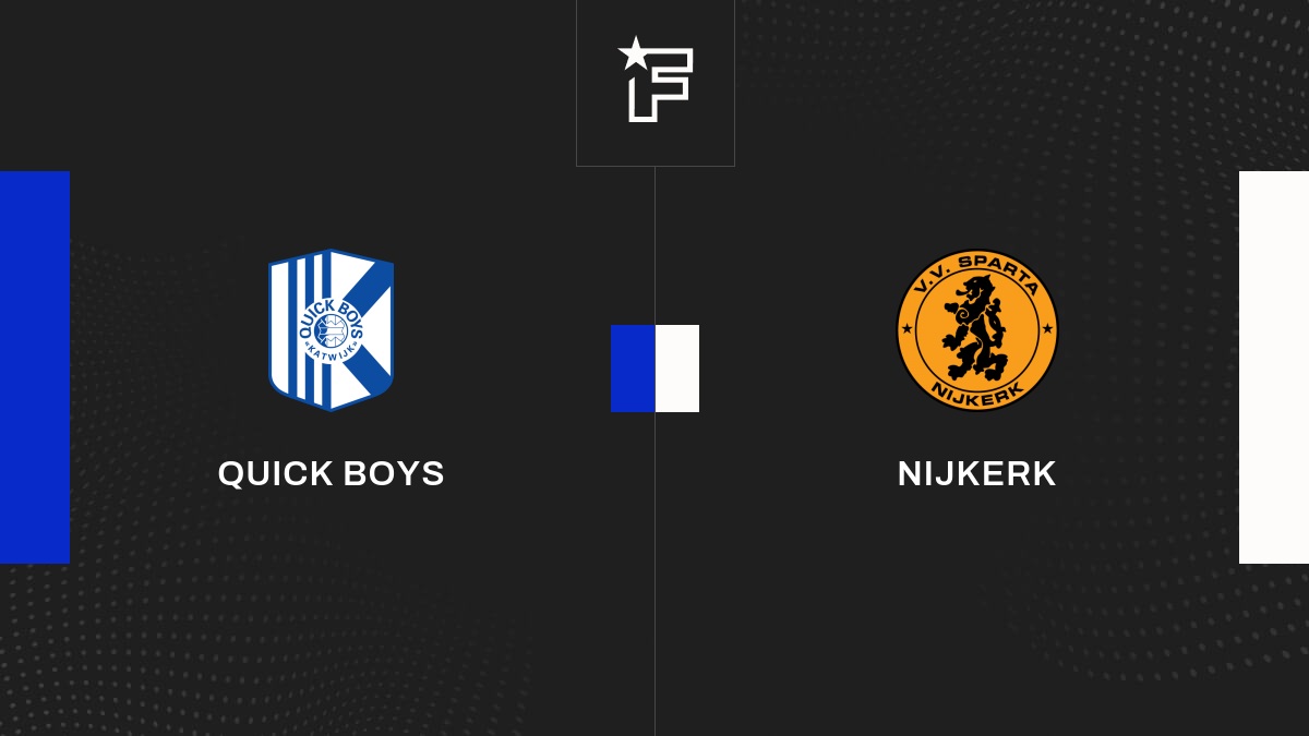 Quick Boys vs Nijkerk | Partido en Directo - Club Friendlies 4 de ...