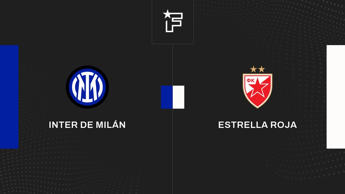 Resultados Inter de Milán - Estrella Roja (4-0) 2ª jornada de UEFA Liga de Campeones 2024/2025 ...