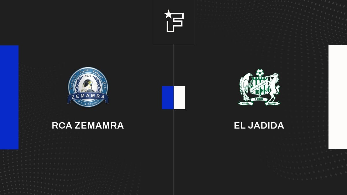 Resultados RCA Zemamra - El Jadida (0-0) 2ª jornada de GNF 1 2025/2026 ...
