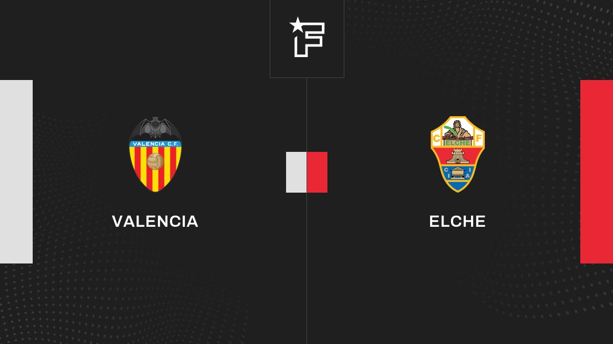 Resultados Valencia - Elche (2-2) 9ª jornada de Primera División 2022/ ...