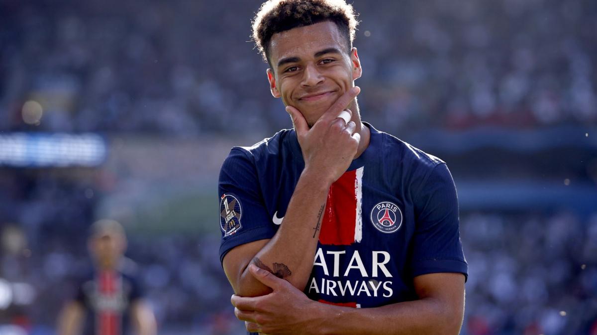Désiré Doué, una estrella emergente para el Paris Saint-Germain