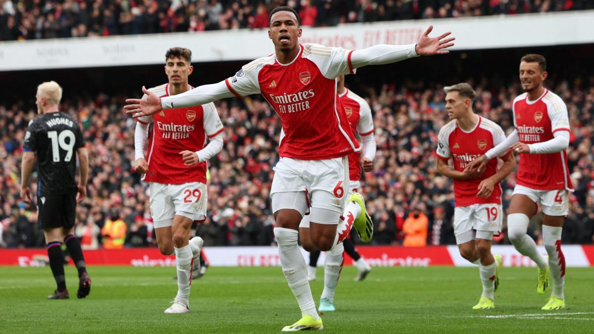 Premier | El Arsenal golea al Crystal Palace