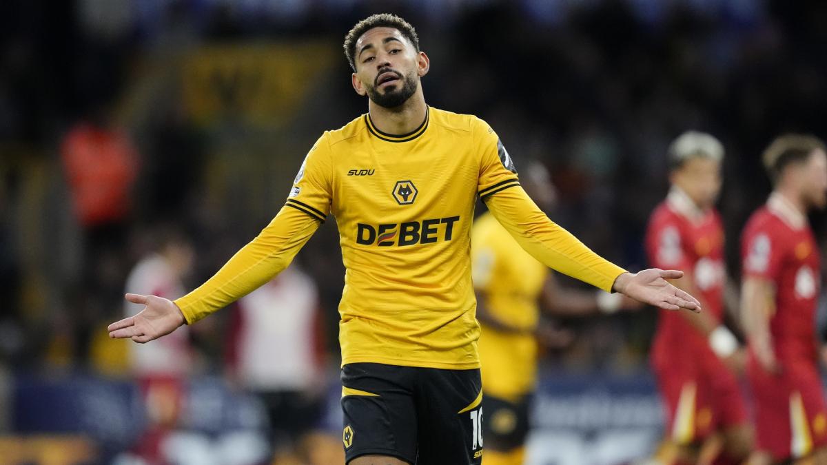 El Wolverhampton tiene problemas para renovar a Matheus Cunha