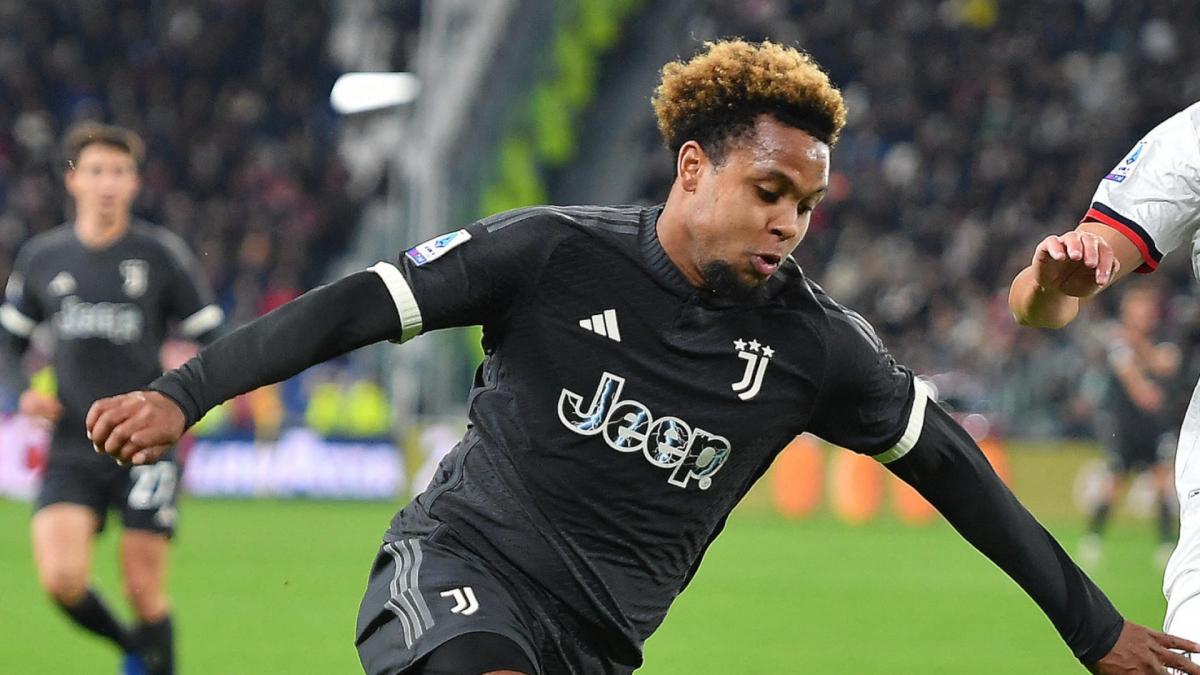 Movimiento de la Juventus de Turín por Weston McKennie
