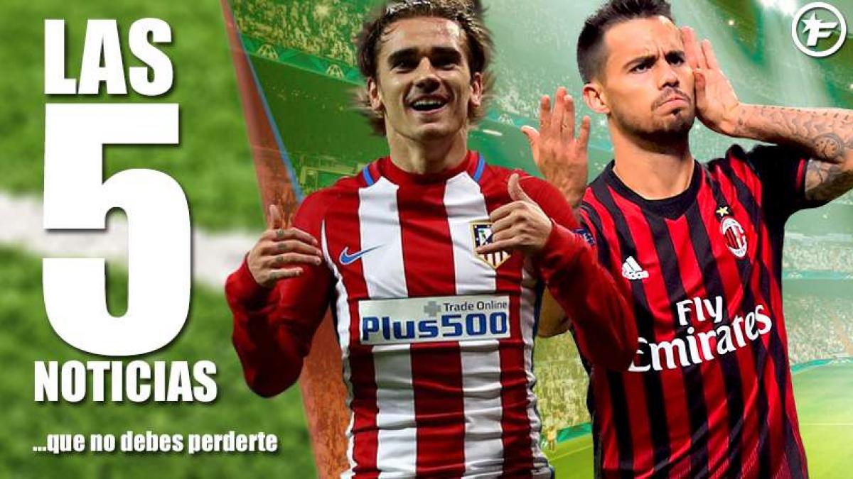 Las 5 noticias del día que no debes perderte