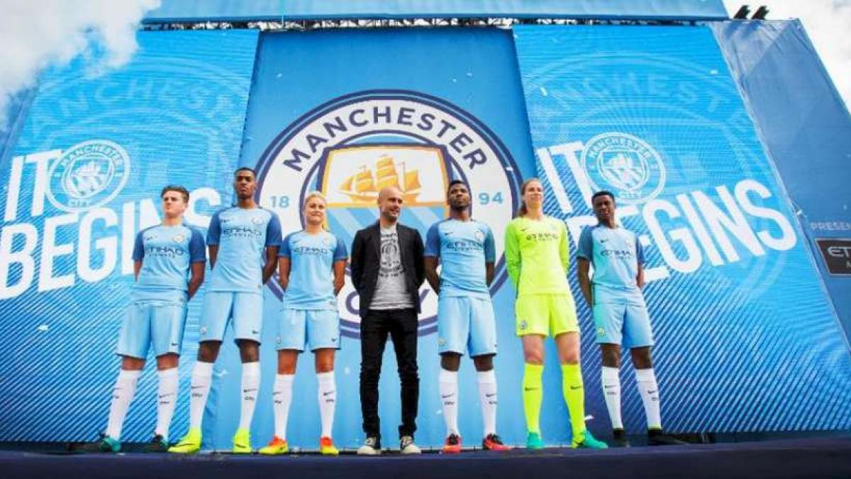 ¡La nueva camiseta del Manchester City 2016-2017!