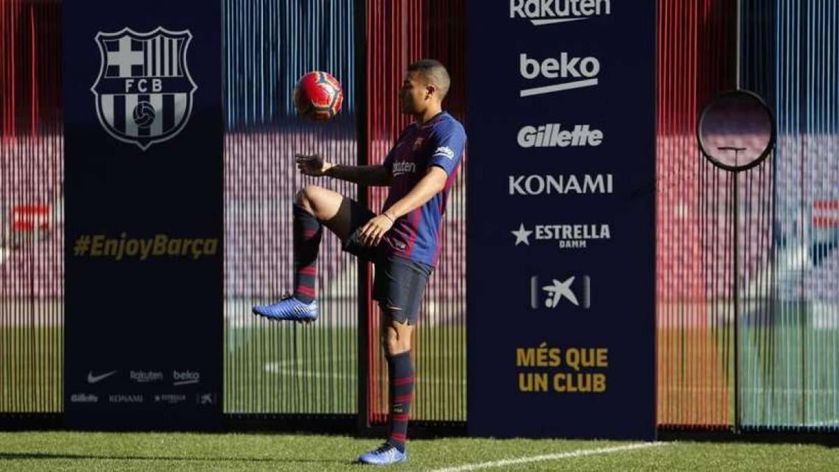 El FC Barcelona presenta en sociedad a Jeison Murillo