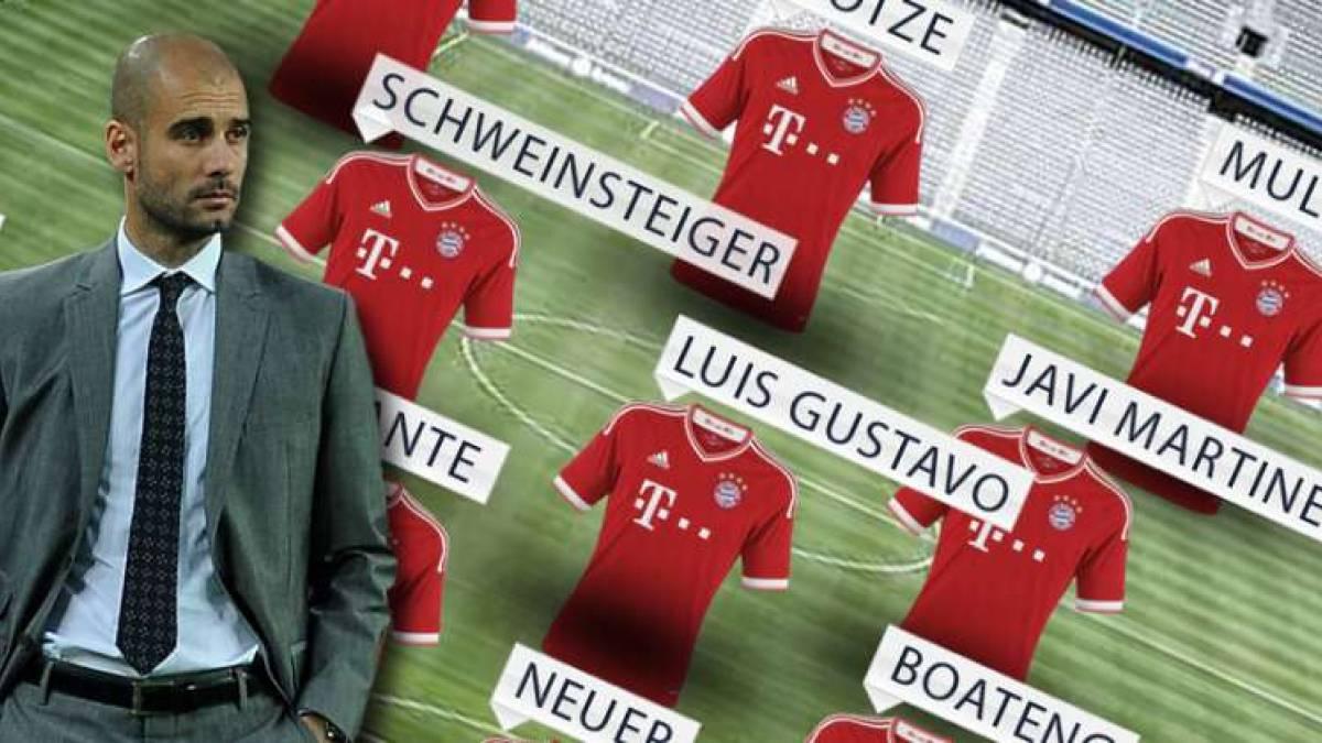 El Bayern Múnich que prepara Pep Guardiola