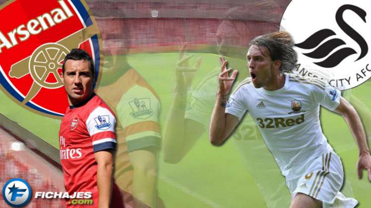 Arsenal-Swansea City, el "derbi español" de la Premier League