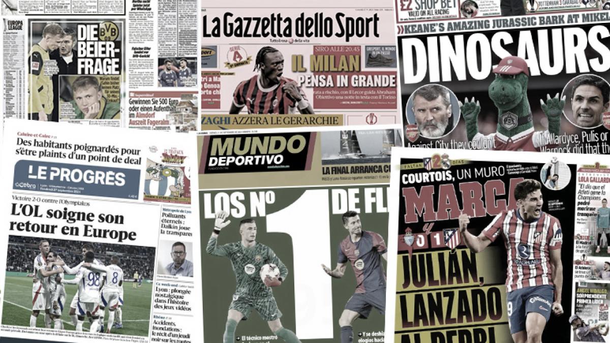 Julián Álvarez amenaza al Real Madrid, Hansi Flick apoya a Iñaki Peña ...