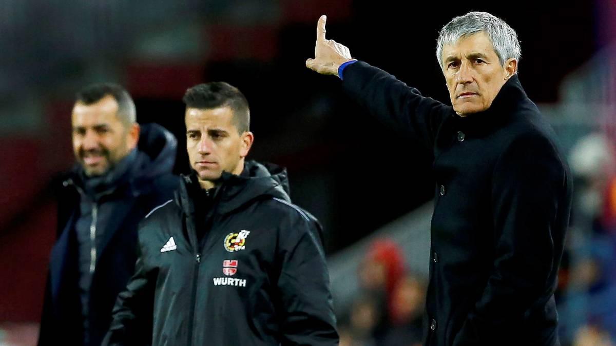 Así ve Quique Setién la actualidad del FC Barcelona