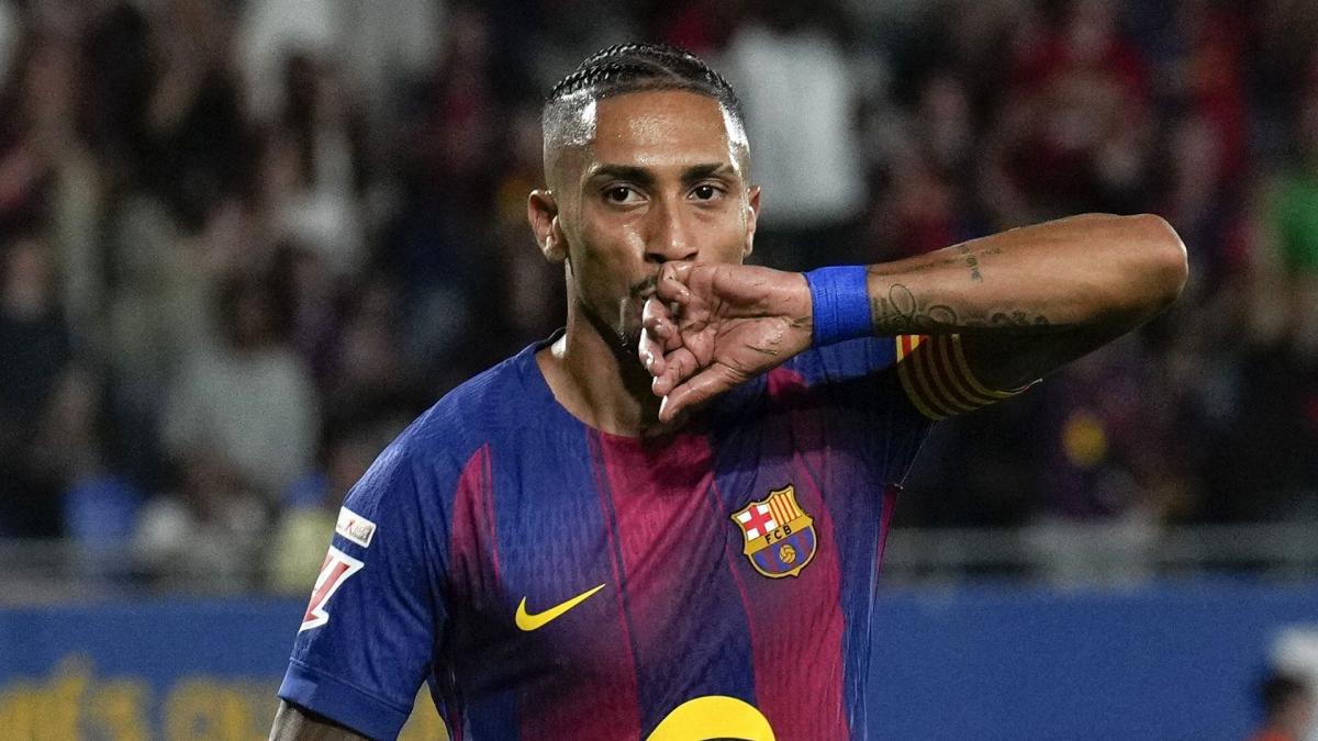 Liga | Raphinha afianza el liderato del FC Barcelona