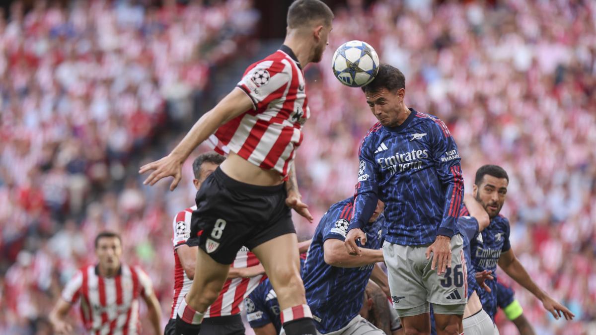 Liga de Campeones | Veinte minutos de Martinelli destrozan al Athletic de Bilbao