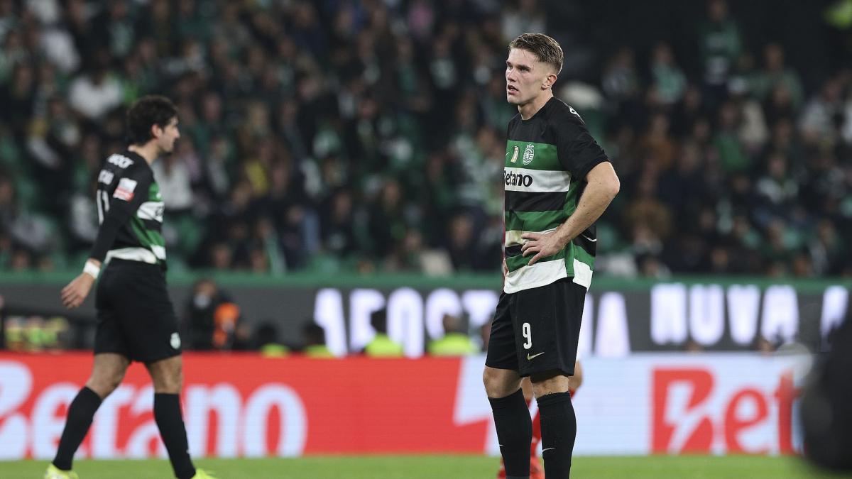 Viktor Gyokeres está perdiendo el control