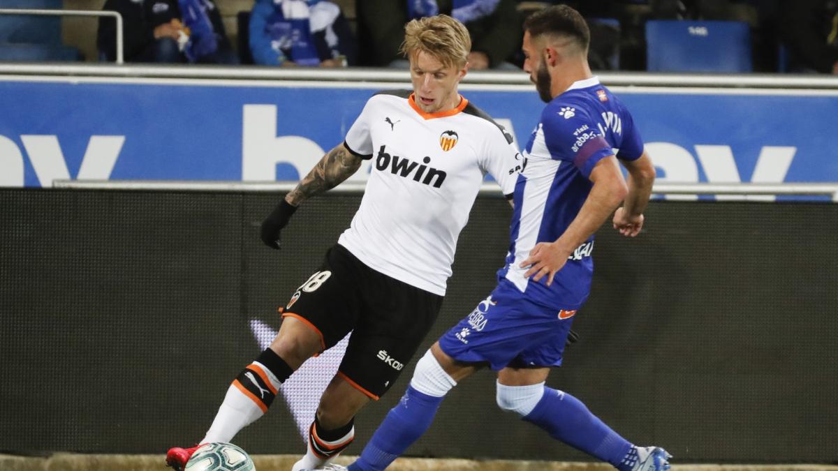 La felicidad de Daniel Wass en el Valencia